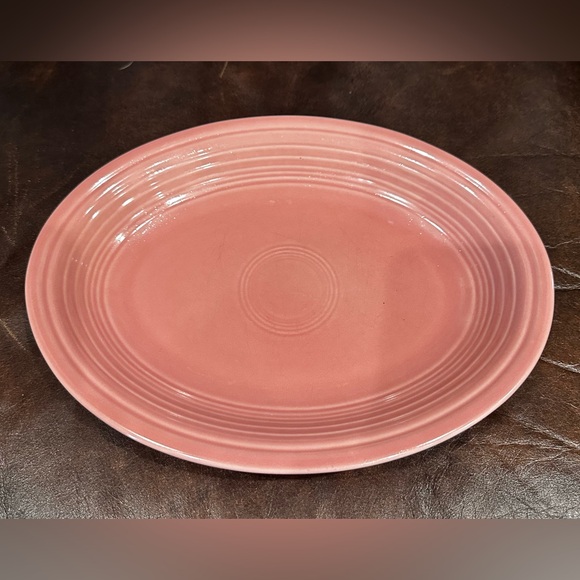 Fiestaware | Dining | Homer Laughlin Fiesta Rose Platter | Poshmark